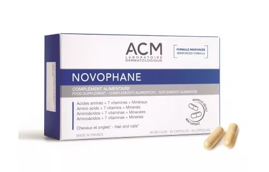 ACM Novophane Hair and Nail capsules, 60 capsules – StoreOfAnimals