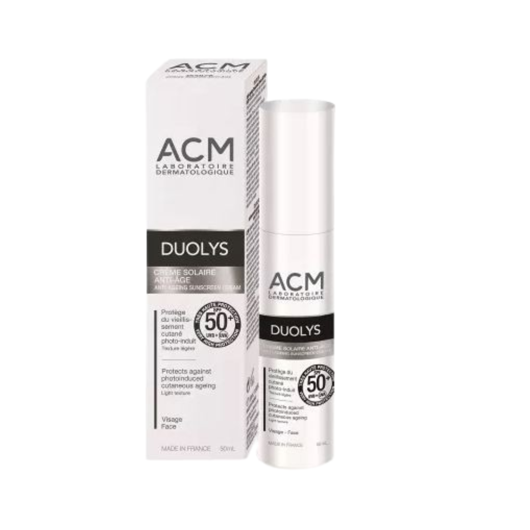 Anti-aging Sunscreen SPF 50+ Duolys, 50 ml, Acm – StoreOfAnimals