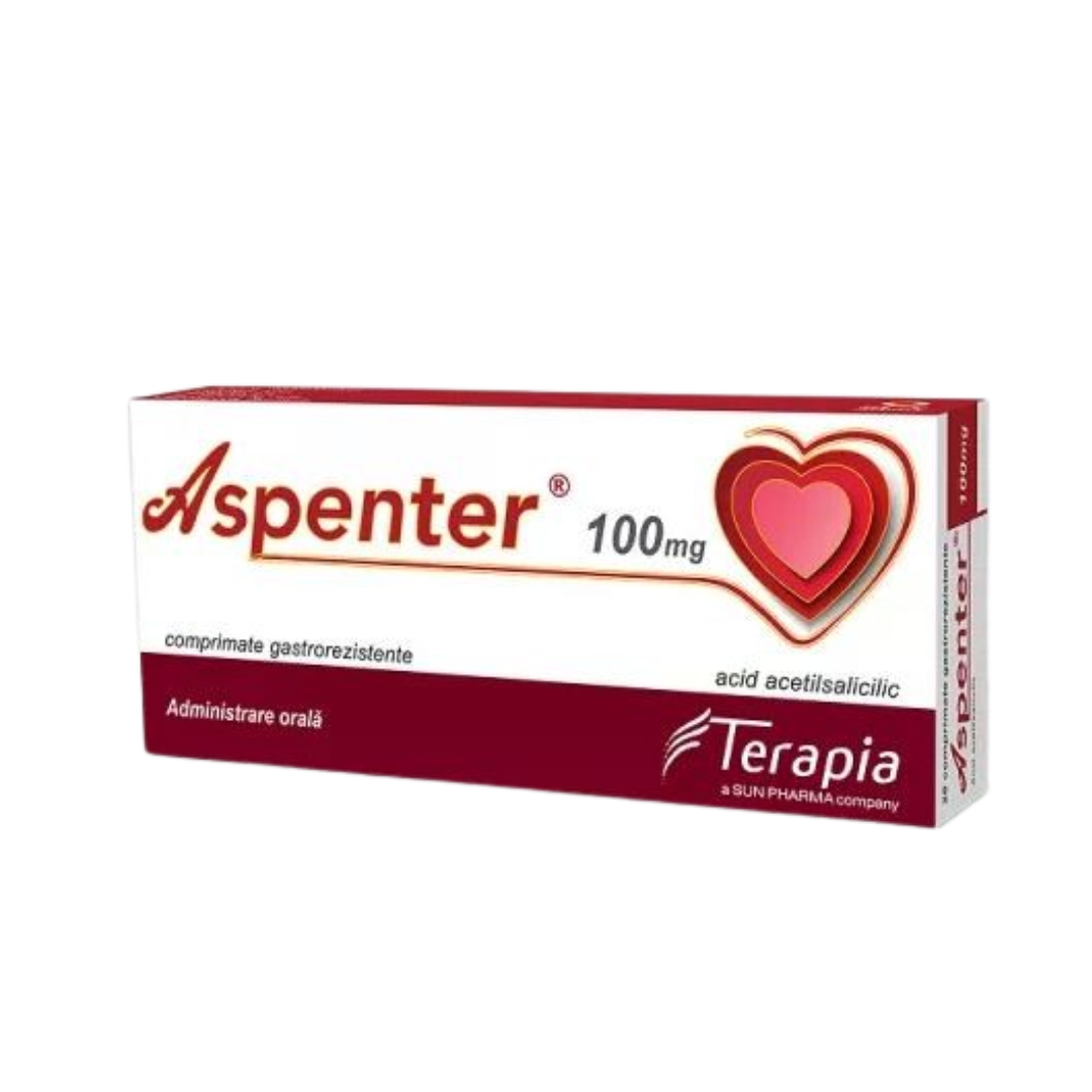 Aspenter, 28 gastroresistant tablets, reducing the risk of myocardial ...