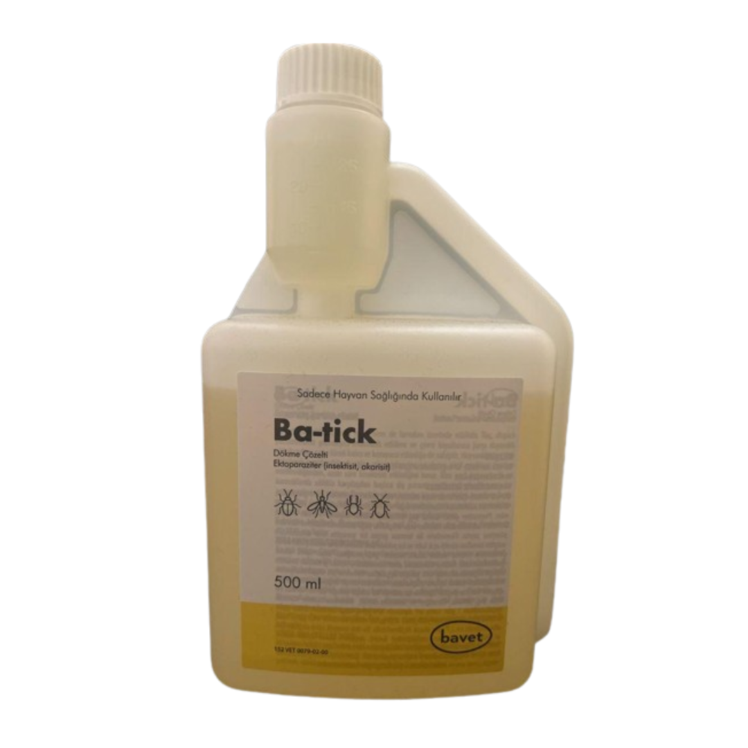 Ba-Tick 500 ml - action in treating Varroasis, ticks,mites (scabies ...