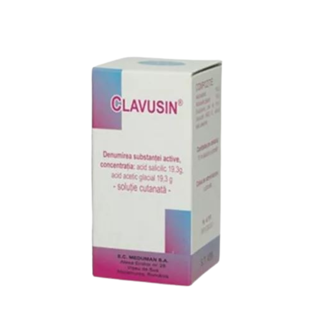 Clavusin cutaneous solution 10 ml, treatment of callosities (corns ...