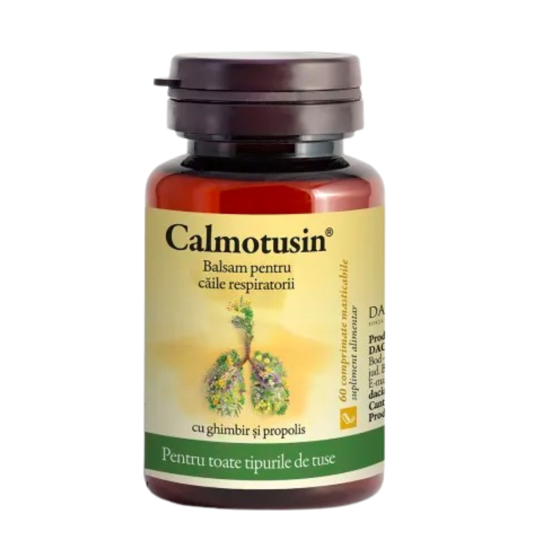 Calmotusin, 60 tablets, Antitussive, anti-inflammatory, analgesic, ant ...
