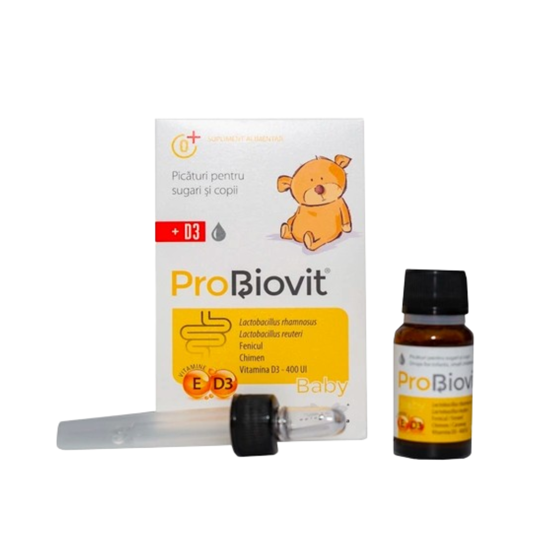 Drops with probiotics and Vitamin D3 for children Probiovit Baby, 10 m ...