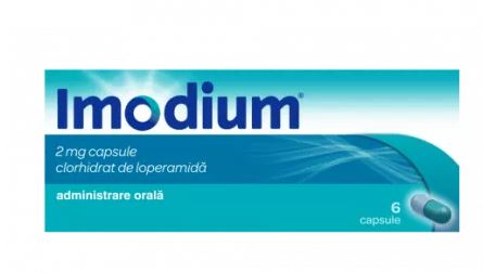 Imodium, 6 capsules, anti-diarrheal, anti-inflammatory/intestinal anti ...