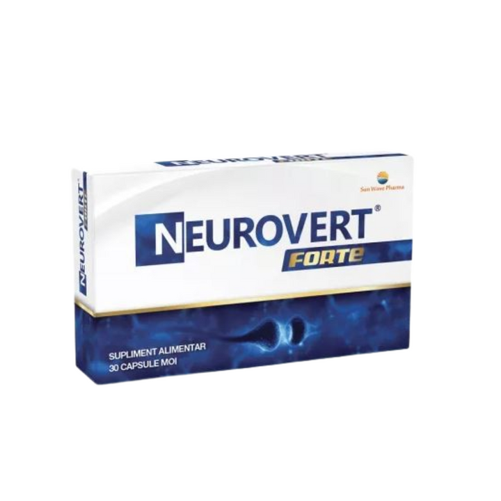 Neurovert Forte, 30 capsules, normal functioning of the nervous system ...