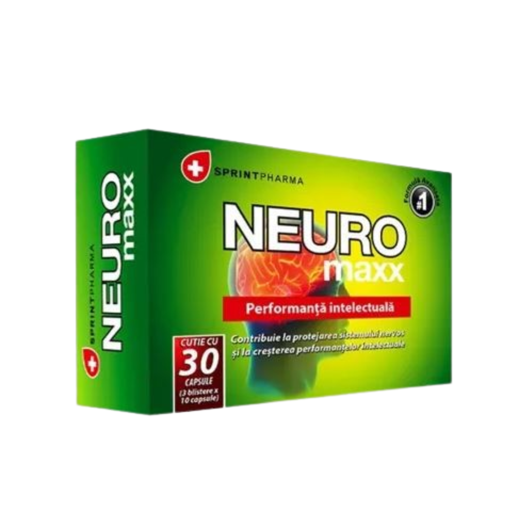 Neuro Maxx, 30 capsule, Protects the structure and function of the ner ...