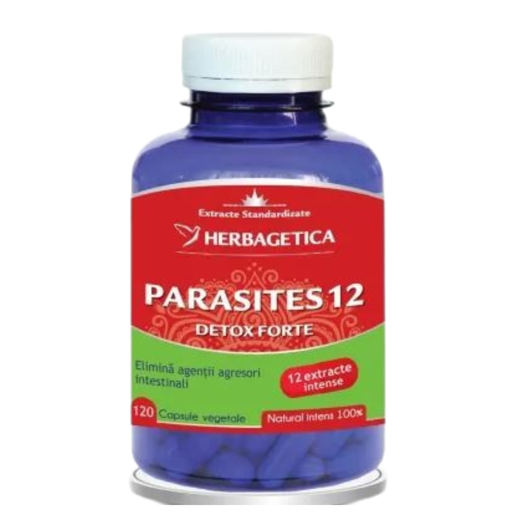 Parasites 12 Detox Forte, detoxifying, anti-inflammatory, antioxidant ...