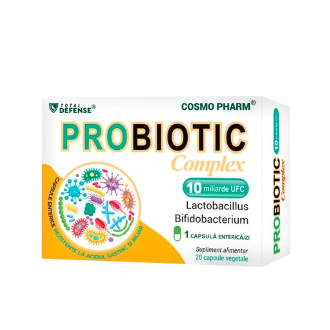Probiotic Complex 10mld, 20 capsule, Cosmopharm, digestive system ...