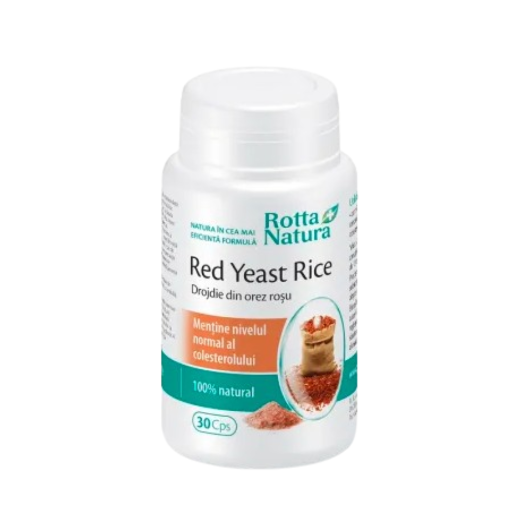 Red Yeast Rice Yeast from red rice, 30 capsules – StoreOfAnimals