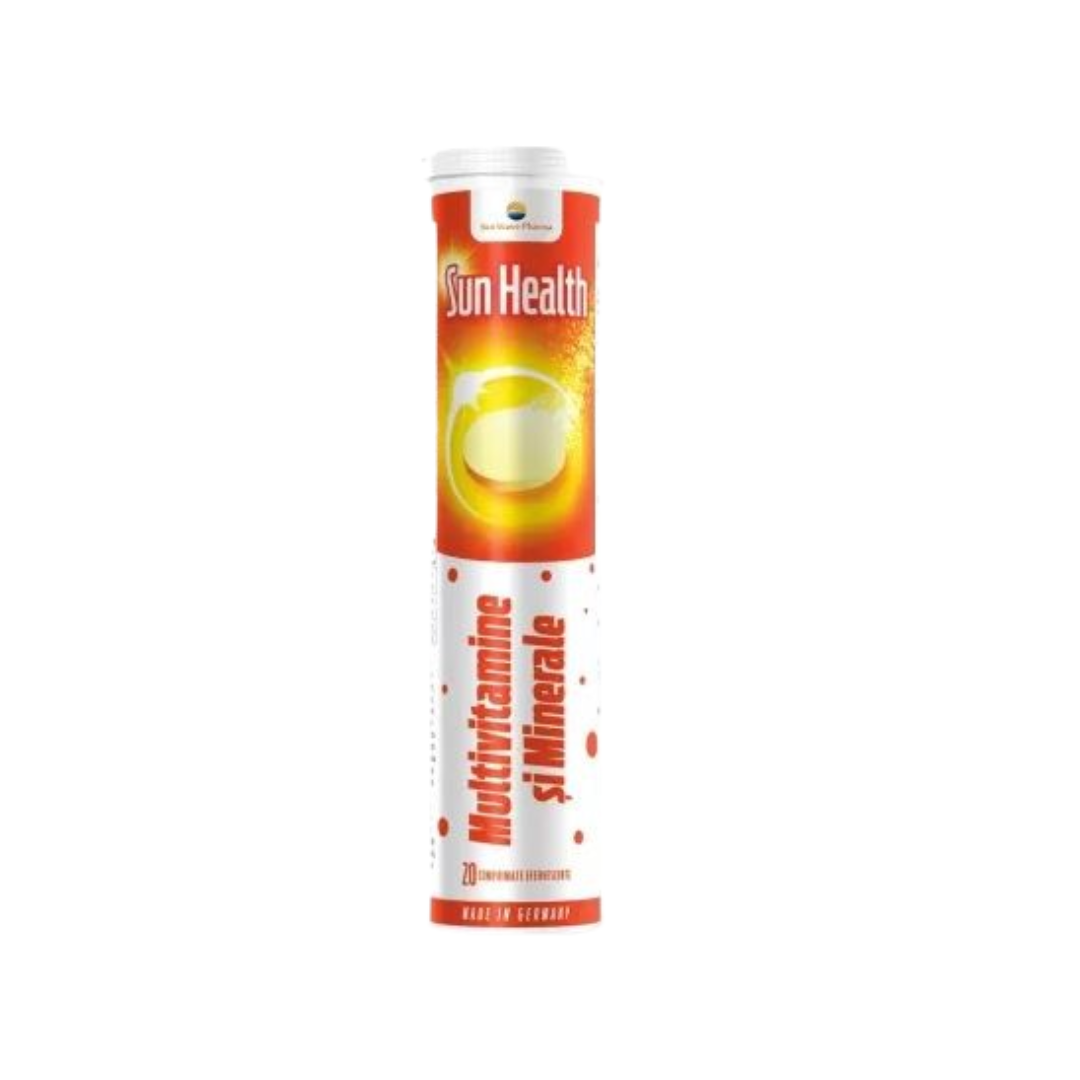 Sun Health Effervescent Multivitamin & Mineral, 20 tablets – StoreOfAnimals