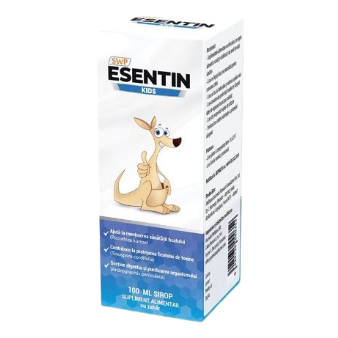 Syrup Esentin Kids 100 ml, maintain liver health , digestion and purif ...