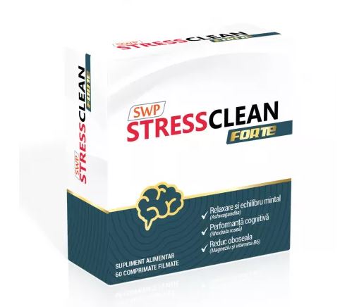 Stressclean Forte, 60 tablets, Maintain Physical and Mental well-being ...